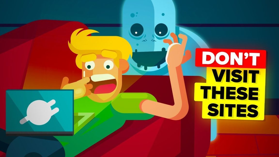 Video Infographic : Scary Internet Websites You Should Never Visit ...