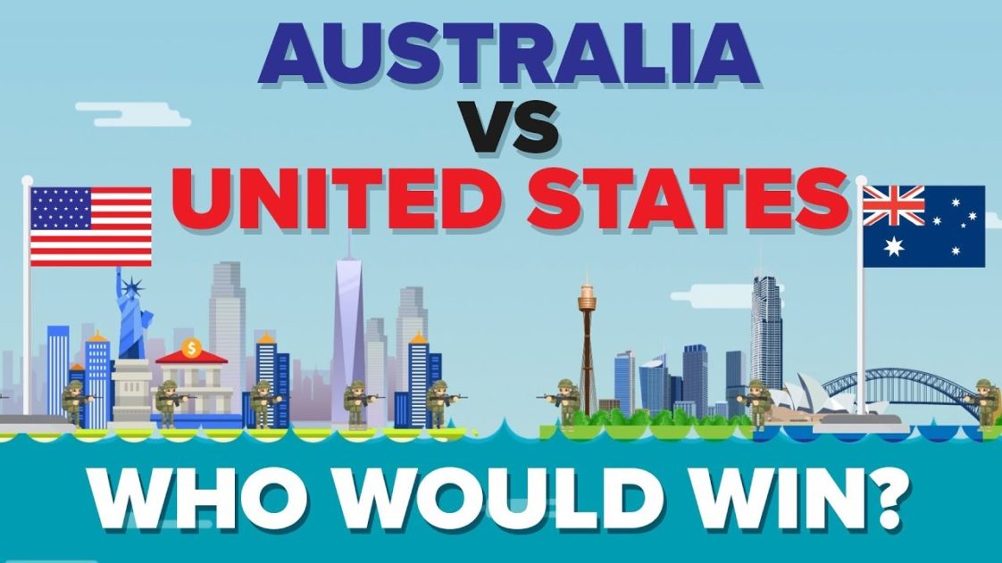 Video Infographic : Australia vs United States (USA) – Who Would Win ...