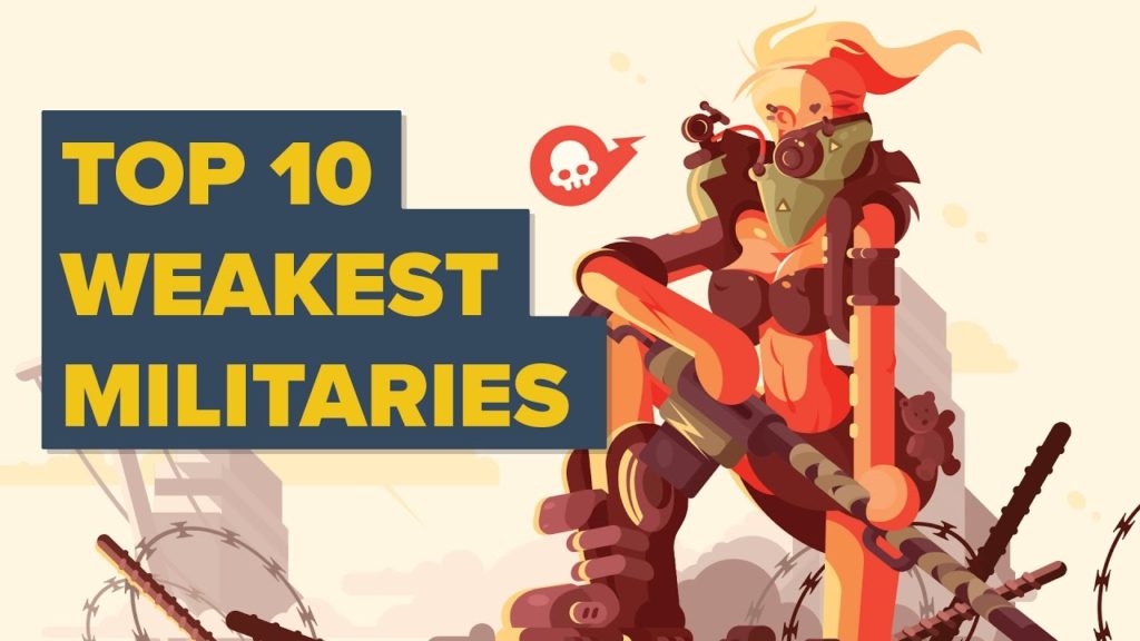 Video Infographic : Top 10 Weakest Militaries In The World In 2017 ...