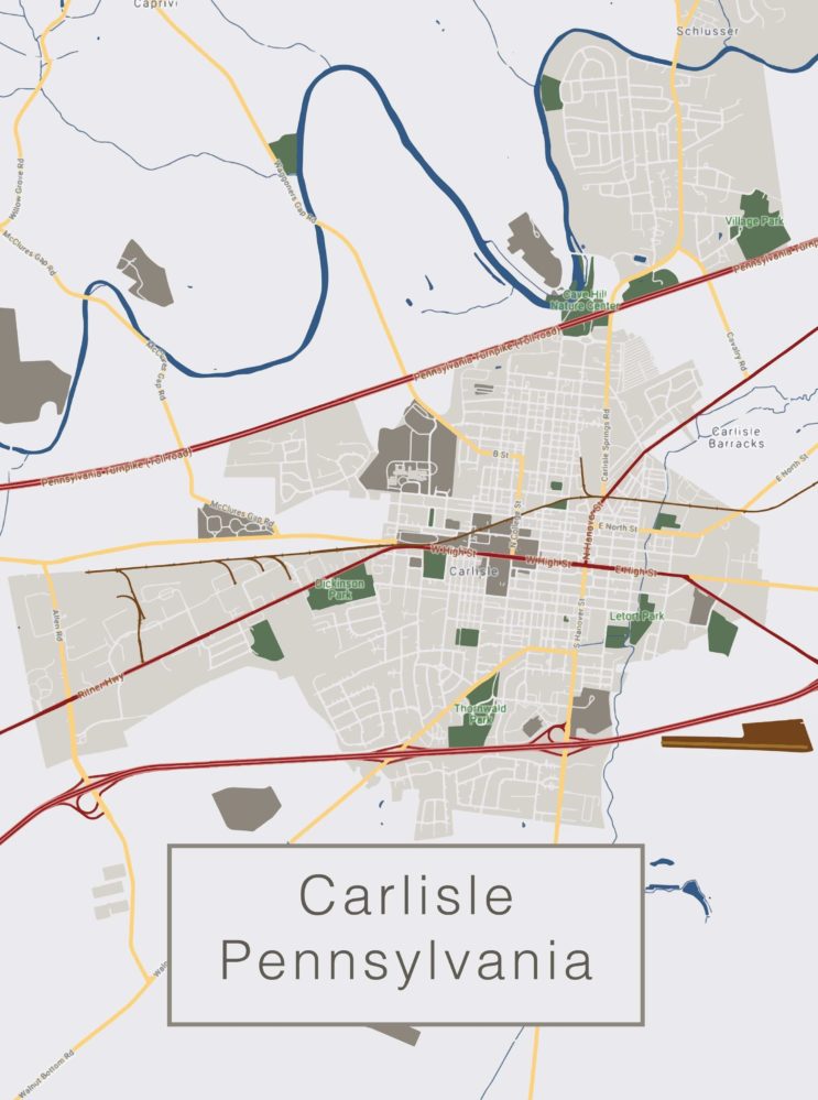 Map : My first try at putting together a map! Made a map of my small ...