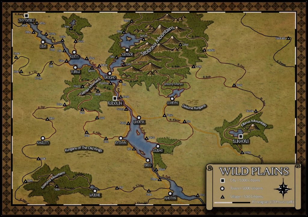 Map : My map for a tabletop game I am creating. Please let me know what ...