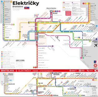 Map : Redesigned the tram map for my city. Which one you guys think ...