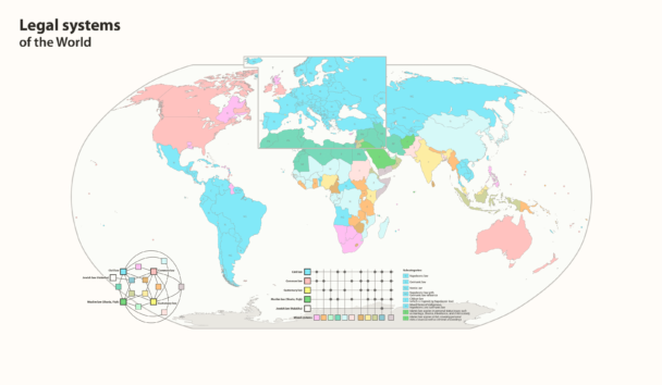 Visual : Guide to the different legal systems of the world ...