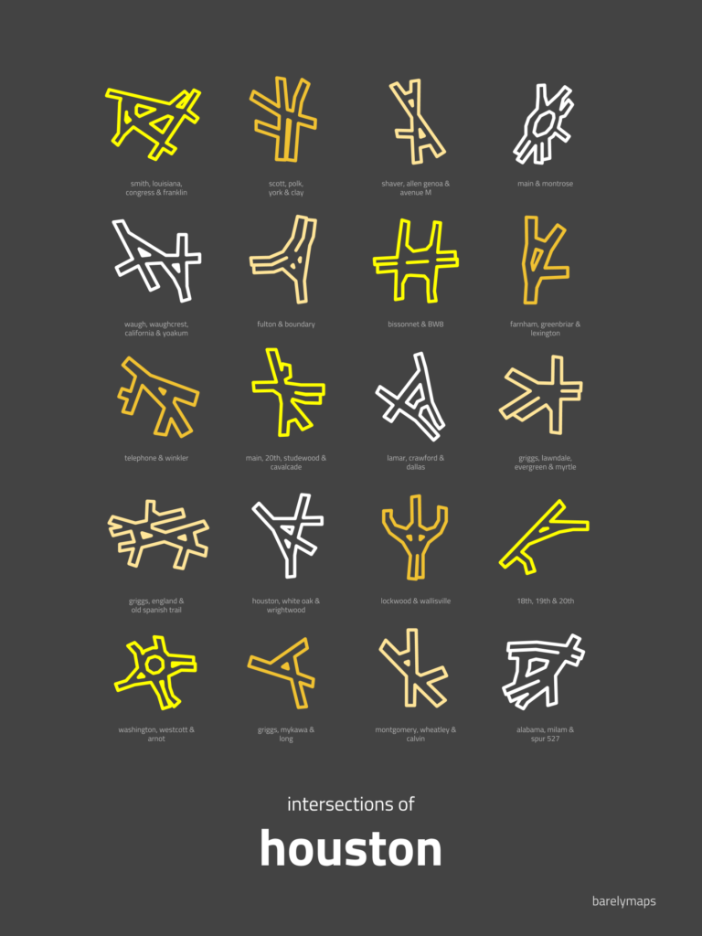 Visual : Intersections of Houston – Infographic.tv – Number one ...