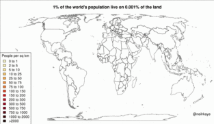 data visualization : Animation showing the world filling up in order of ...