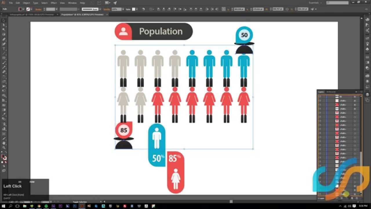 Video Infographic : Animating Infographics Tutorial Part 1 of 5 ...