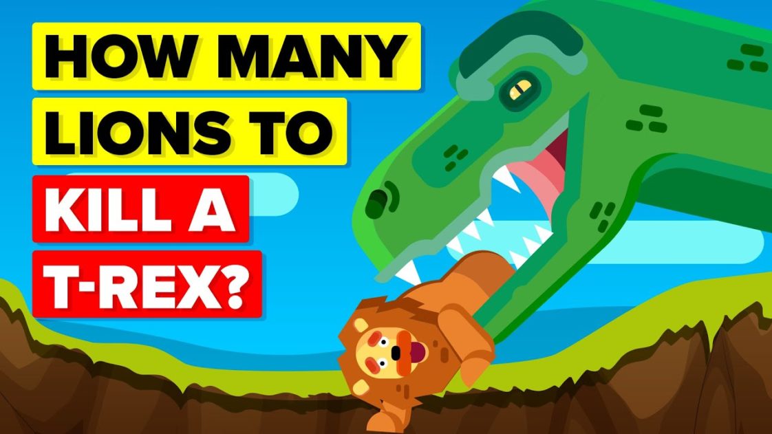 Video Infographic : Lion vs T Rex – Who Would Win? – Infographic.tv ...