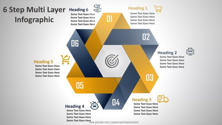 Video Infographic : 2.Create 6 STEP MULTI LAYER infographic/Powerpoint ...