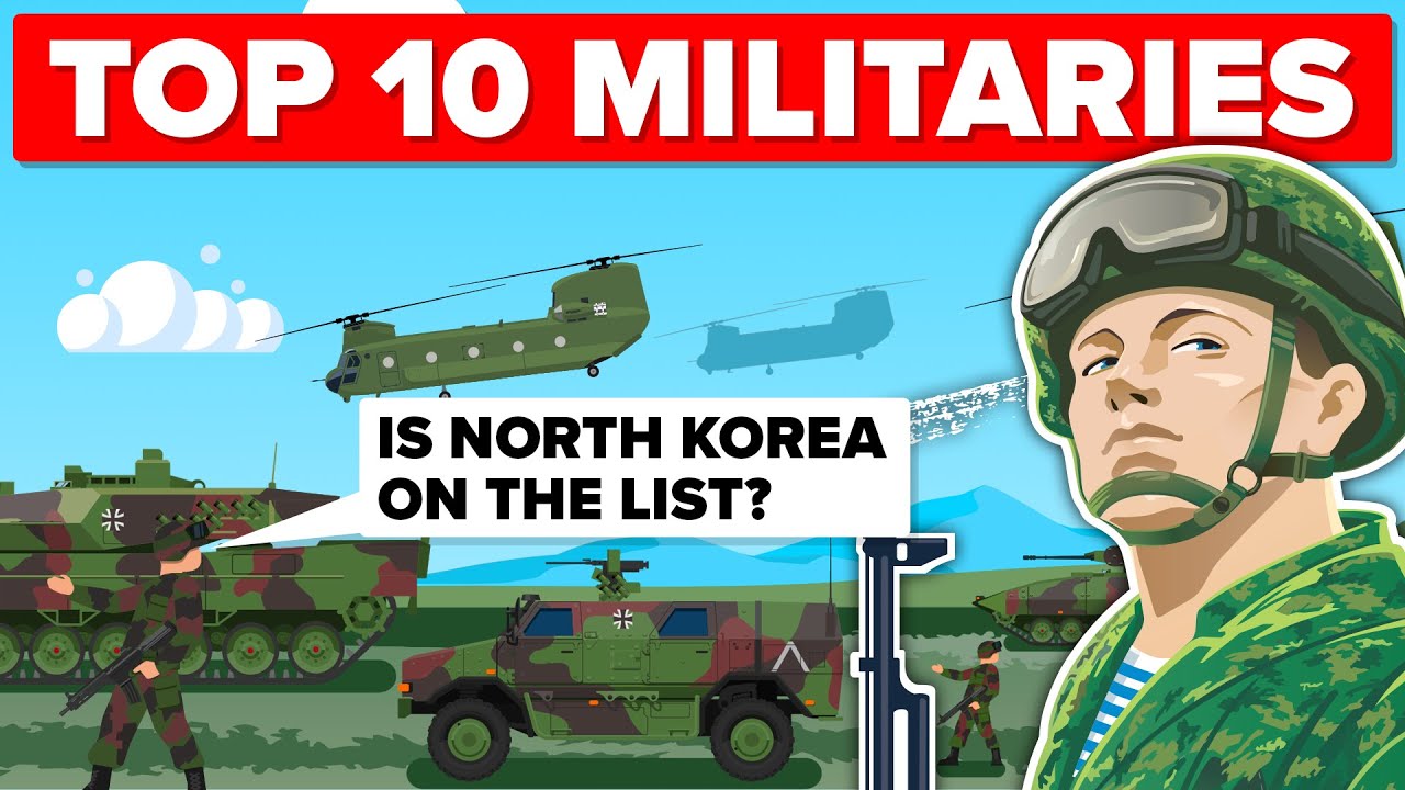 Video Infographic : 10 Most Powerful Militaries in 2018 - Military ...
