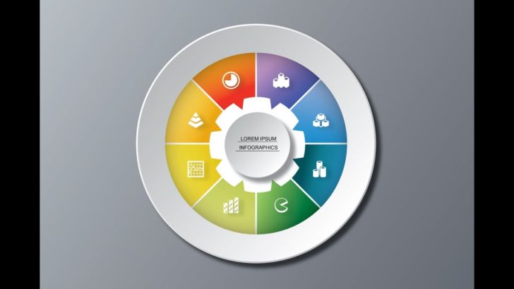 Video Infographic : Illustrator CC Tutorial Colorful Infographic ...
