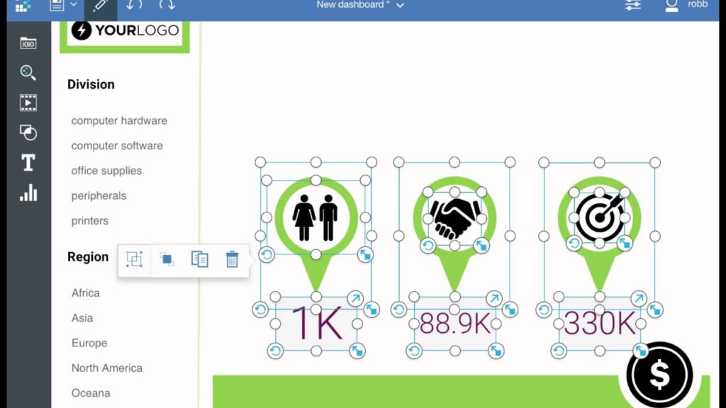Video Infographic : Cognos Analytics – infographic dashboard ...