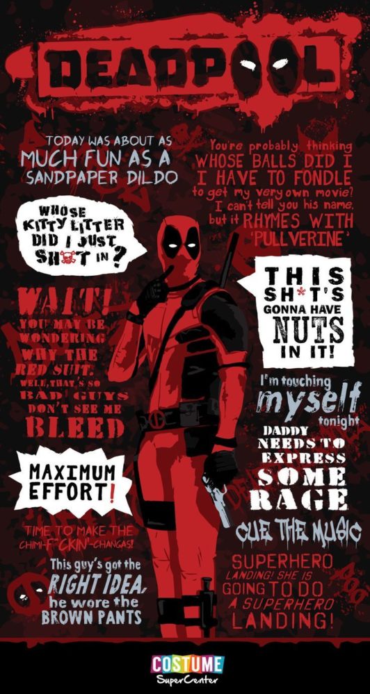 Data Chart : Deadpool: The Graphic That Gets Graphic [Infographic ...