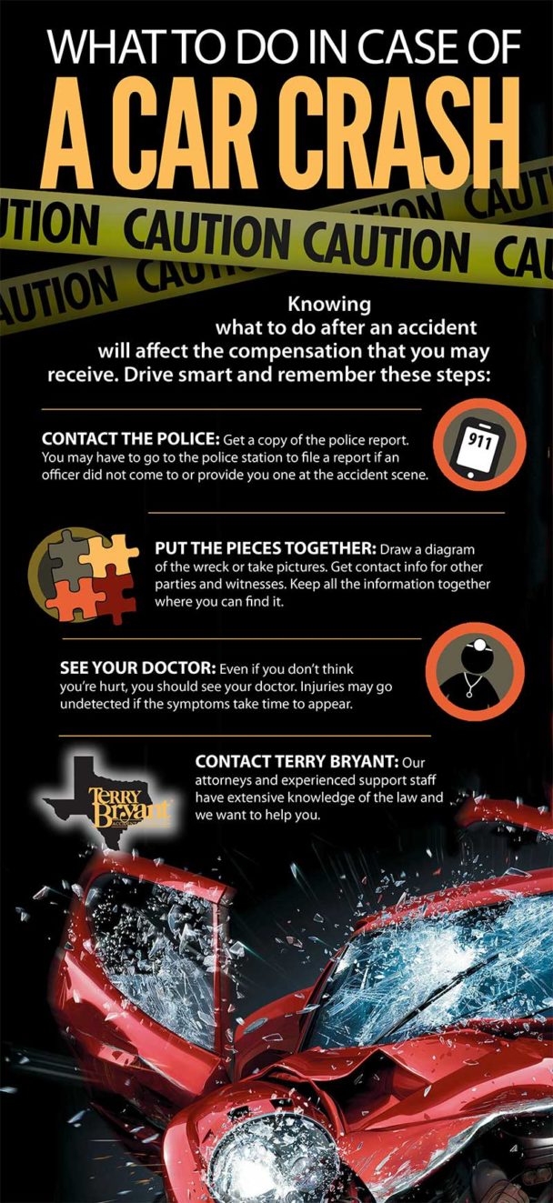 Infographic : What To Do In case of a Car Crash Infographic ...