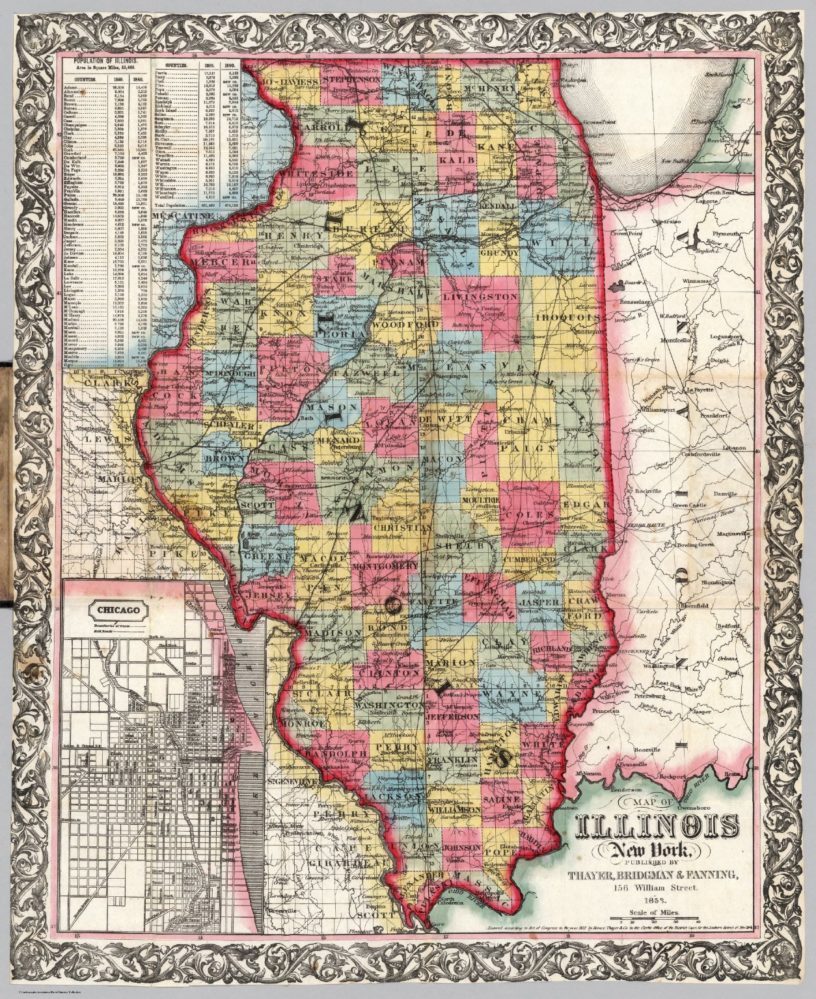 Map : Historic Illinois Map, hi def – Infographic.tv – Number one ...