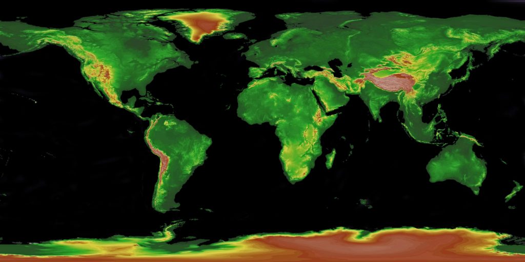 Map : Ice Age, no ice – Infographic.tv – Number one infographics & data ...