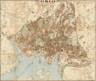 Map : Map of Oslo in 1938 – Infographic.tv – Number one infographics ...