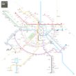 Map : Pink metro line in Delhi, the ring one, is now complete. The map ...