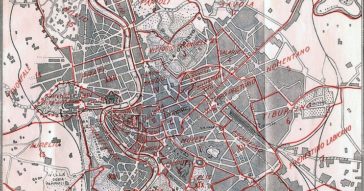 Map : Quarters of Rome in 1930 – Infographic.tv – Number one ...