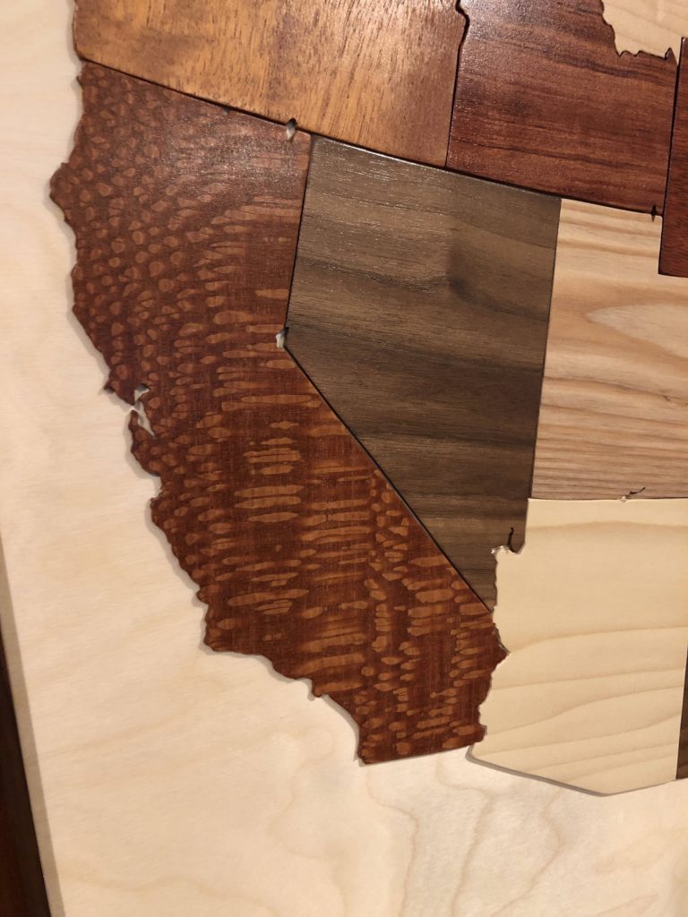 Map : Wood Map of the United States – Infographic.tv – Number one ...