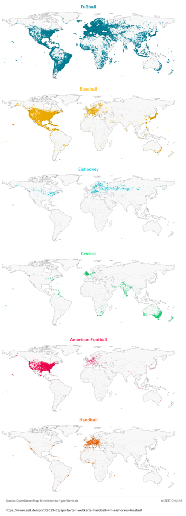 Map : World Maps of Sports – Infographic.tv – Number one infographics ...