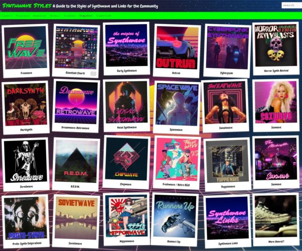 Visual : A Guide to the Styles of Synthwave – Infographic.tv – Number ...