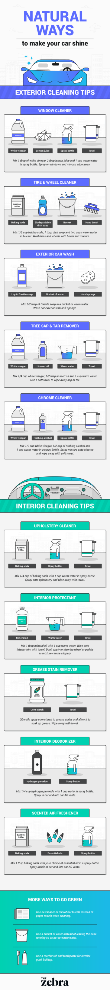 Visual : Eco-friendly ways to clean your car – Infographic.tv – Number ...