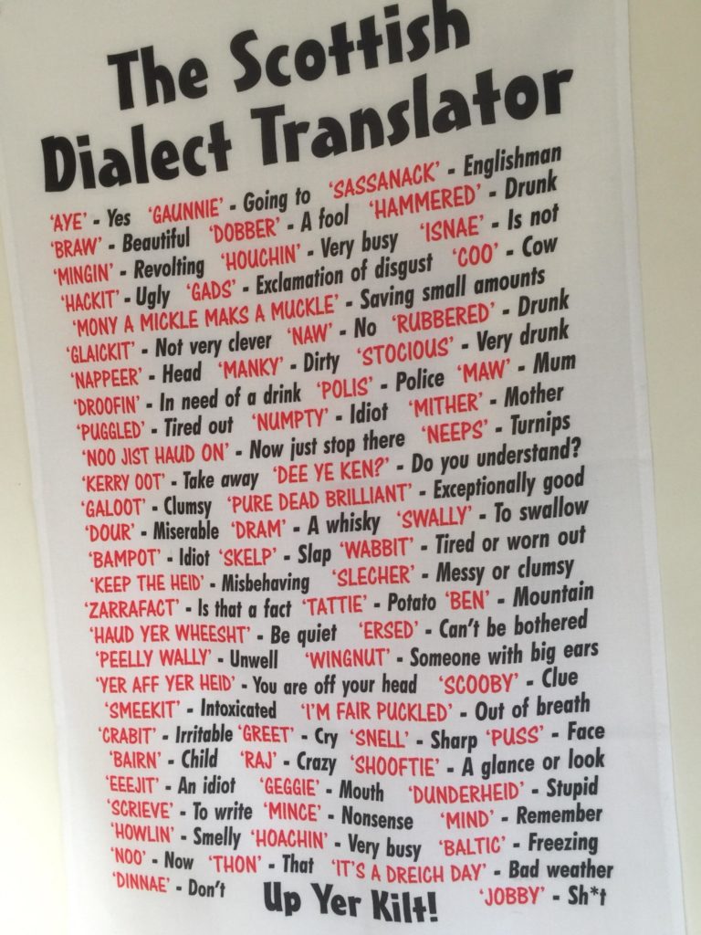 Visual : How to translate scottish - Infographic.tv - Number one ...