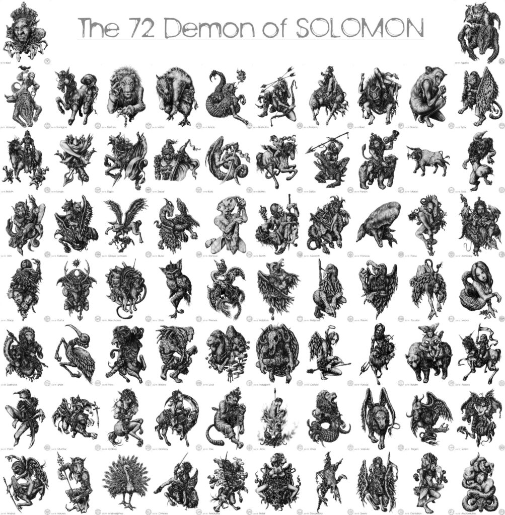 Visual : The 72 Demons of Solomon – Infographic.tv – Number one ...