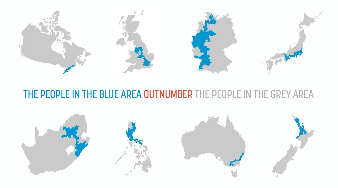 Visual : World’s Density – Infographic.tv – Number one infographics ...