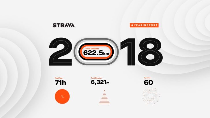 data visualization : My Running Achievements of 2018 (Made by Strava ...