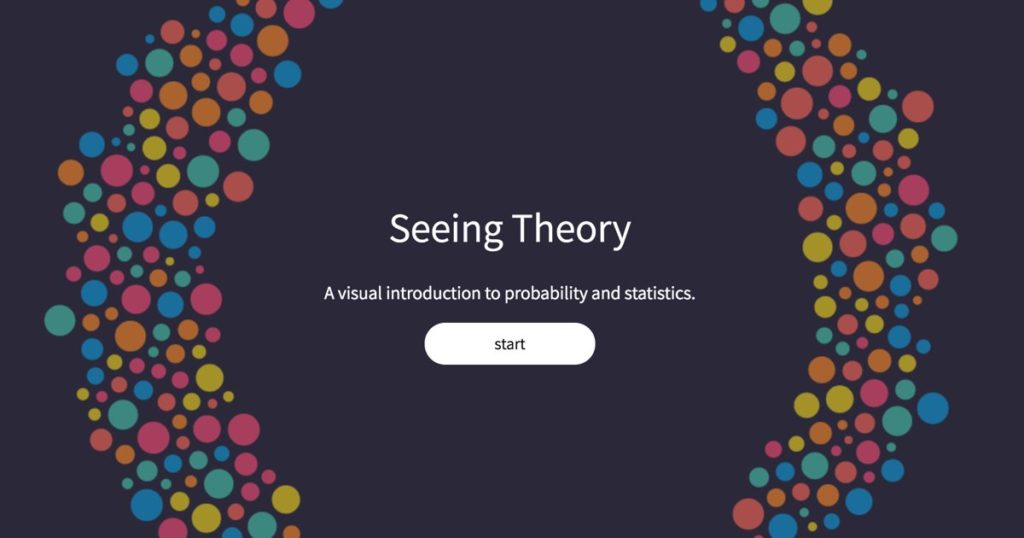 Data Visualization Seeing Theory Infographictv Number One 8371