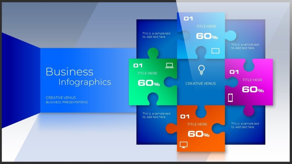 Video Infographic : How To Create Business Infographics, Shapes, 3D ...