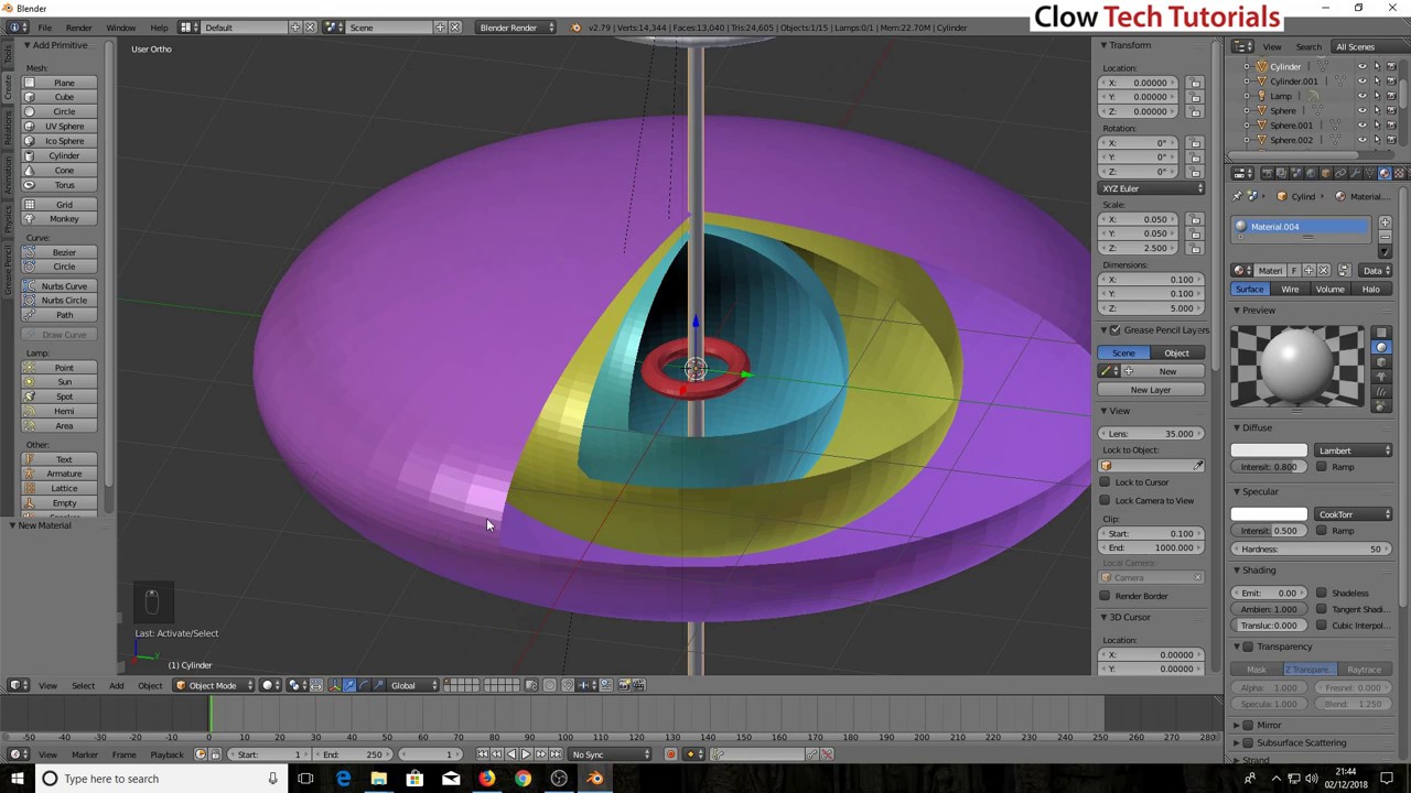 Video Infographic : Blender Tutorial #10: Make a 3D Infographic and ...