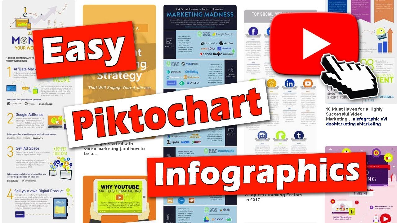 Video Infographic : Create a Piktochart Infographic Easily - Basic ...