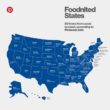 Data Chart : The Most Popular Food In Each State, According to ...