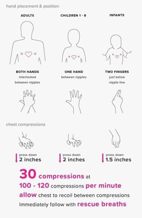 Infographic : Quick reference CPR – Infographic.tv – Number one ...