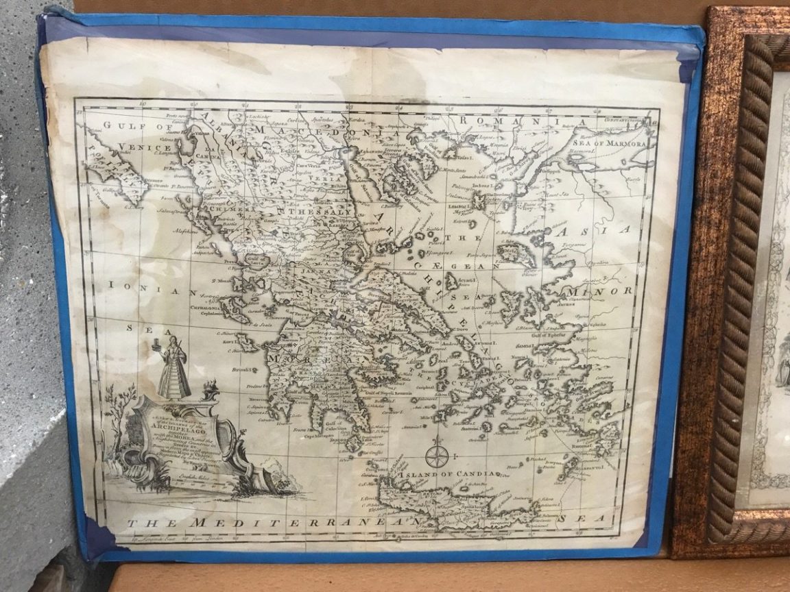 Map : 1700s Map of Aegean Sea – Infographic.tv – Number one ...