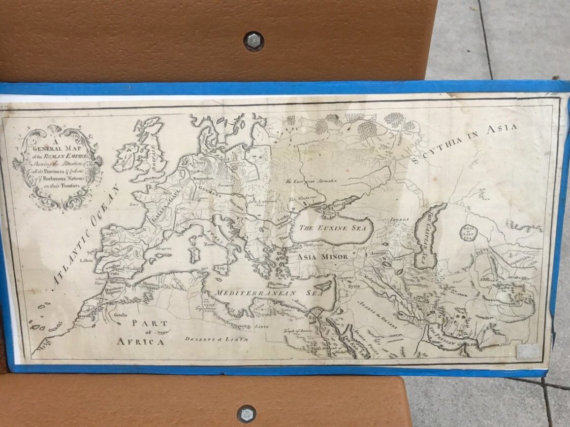 Map : 1700s Map of the Roman Empire - Infographic.tv - Number one ...