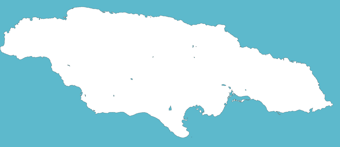 Map : A big and simple map of Jamaica – Infographic.tv – Number one ...