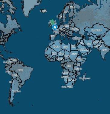 Map : Blank Travel Map – Google My Maps – Infographic.tv – Number one ...