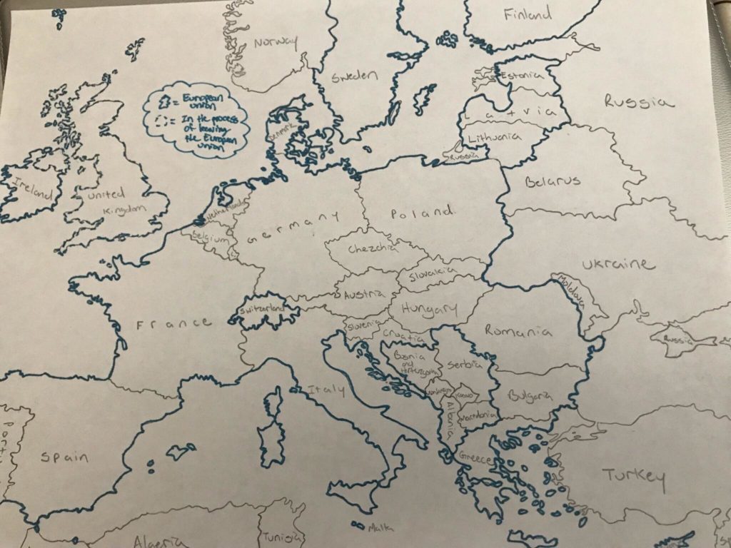 Map : Europe 2018 – Infographic.tv – Number one infographics & data ...