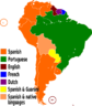 Map : Languages spoken in South America. – Infographic.tv – Number one ...