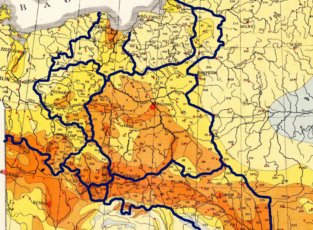 Map : Population density in Poland in 1914 – Infographic.tv – Number ...