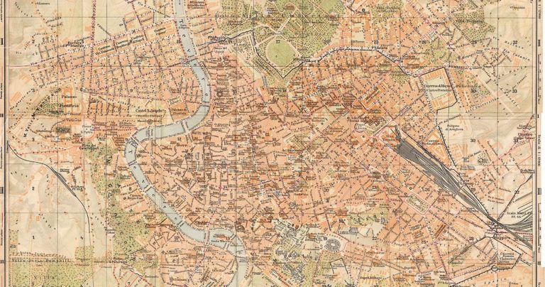 Map : Rome Map in 1925 - Infographic.tv - Number one infographics ...