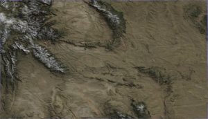 Map : Wyoming Terrain Map – Infographic.tv – Number one infographics ...