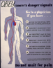 Visual : 6 signs you might have cancer... from 1938 - Infographic.tv ...
