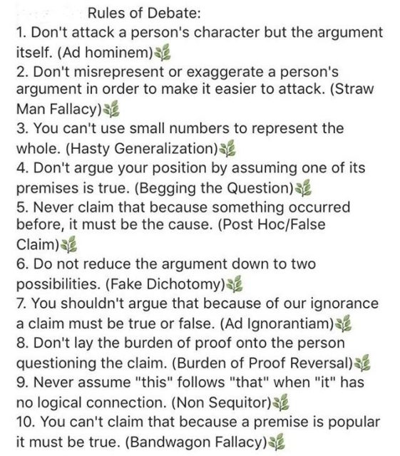 Visual : A guide to debate. – Infographic.tv – Number one infographics ...