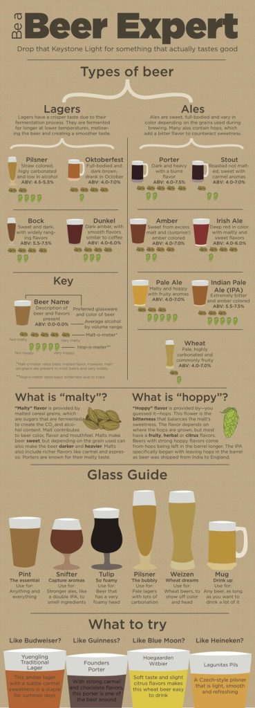 Visual : Be a Beer Expert – Infographic.tv – Number one infographics ...