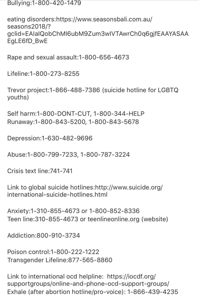 Visual : Hotlines for help – Infographic.tv – Number one infographics ...