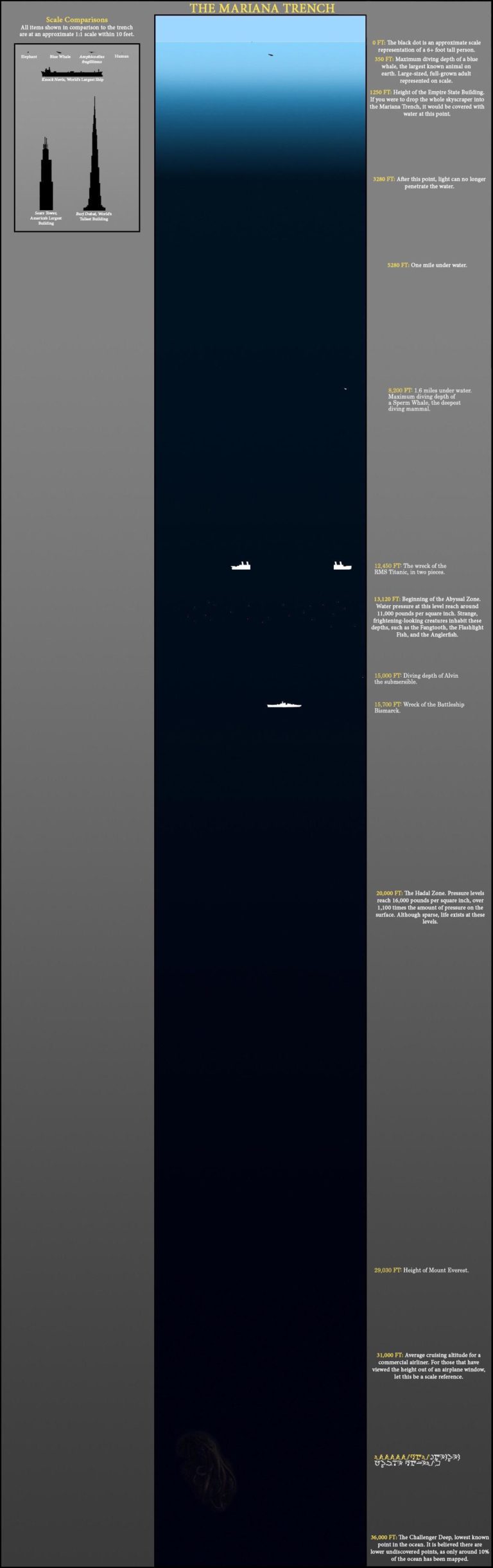 Visual : The depths below - Infographic.tv - Number one infographics ...